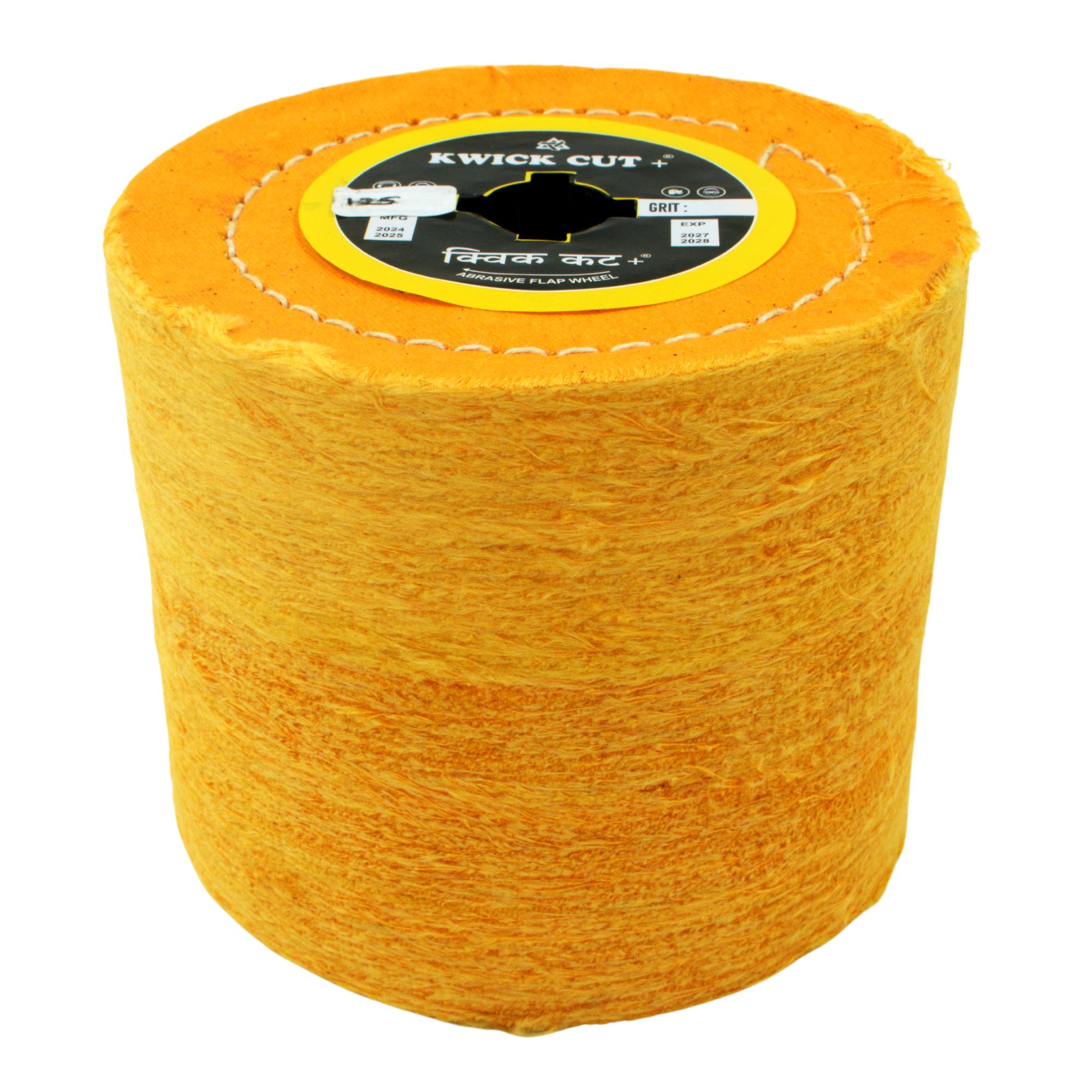 Yellow Cotton Keyhole Buffing Wheel 5X4 Inch – Durable Abrasive ...