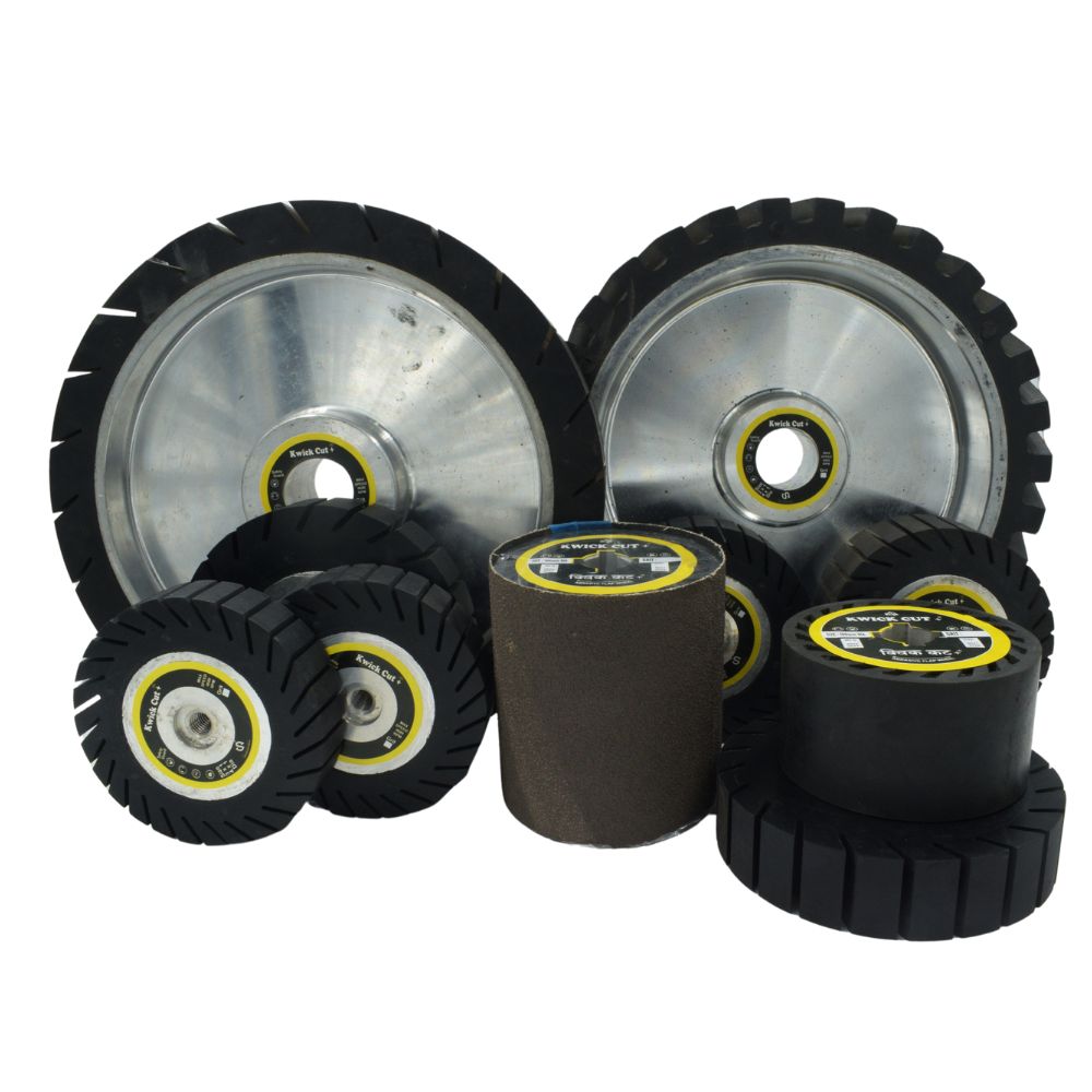 Rubber Wheel for Sanding Belt Machines Multiple sizes - AJ ABRASIVES